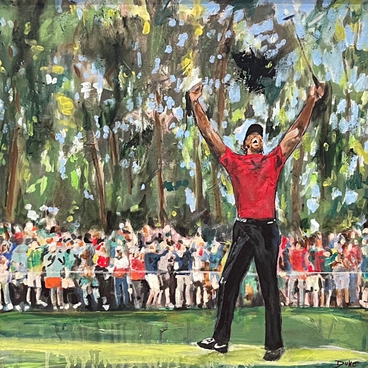 'Tiger's Comeback' Print – Duke Fine Art, LLC